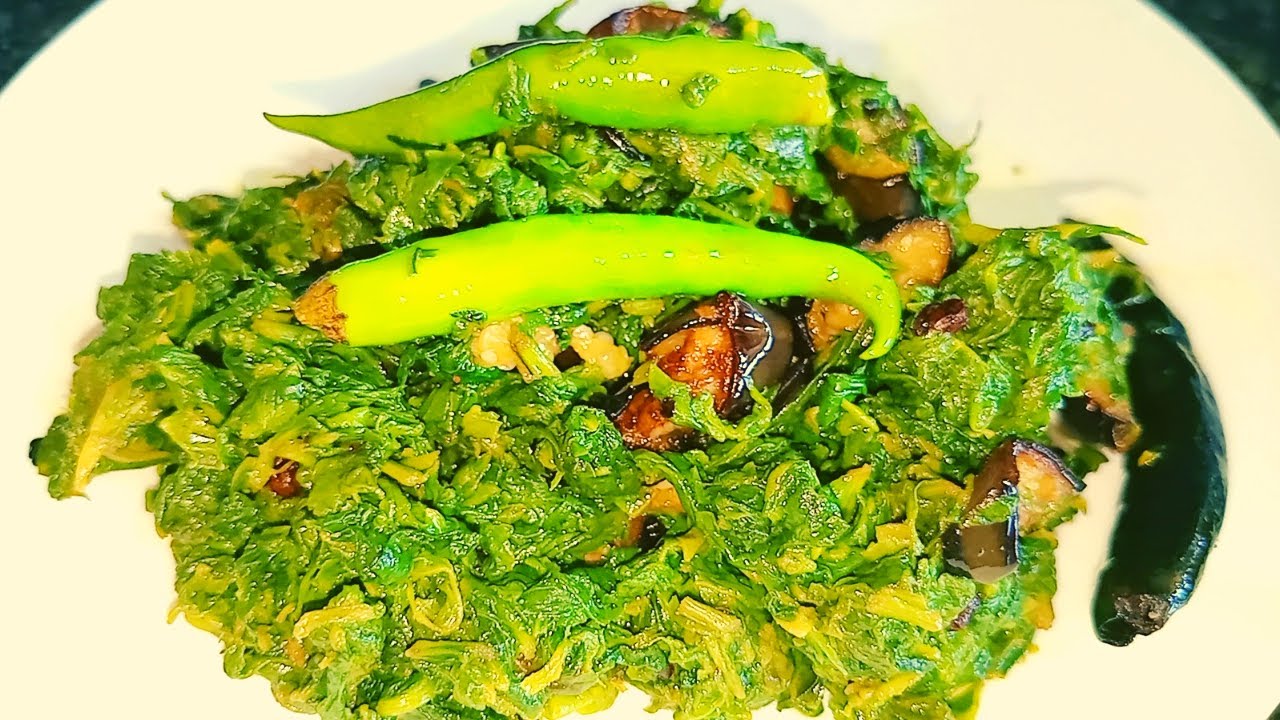 New style Palong shaak Bhaja|পালং শাক ভাজা|पालक की सब्जी|Bengali shaak ...