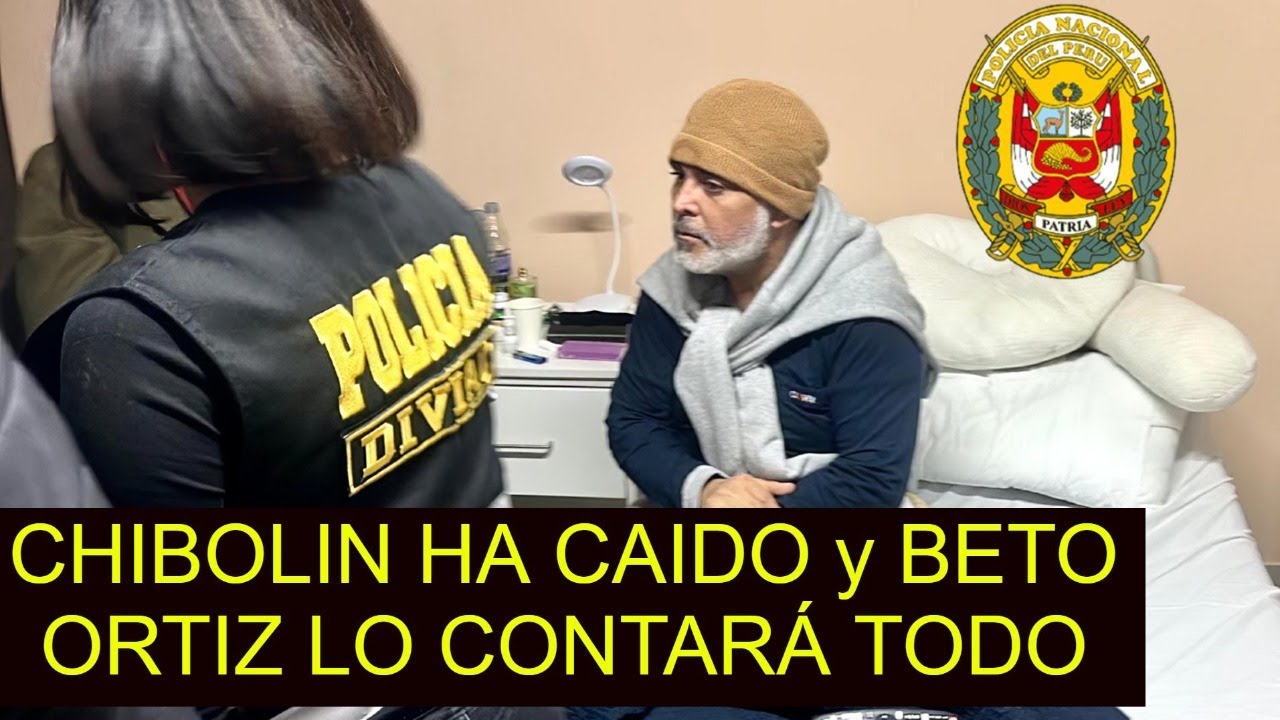 ÚLTIMO MINUTO! FISCALÍA DETIENE A CHIBOLIN ANDRES HURTADO y BETO ORTIZ ...