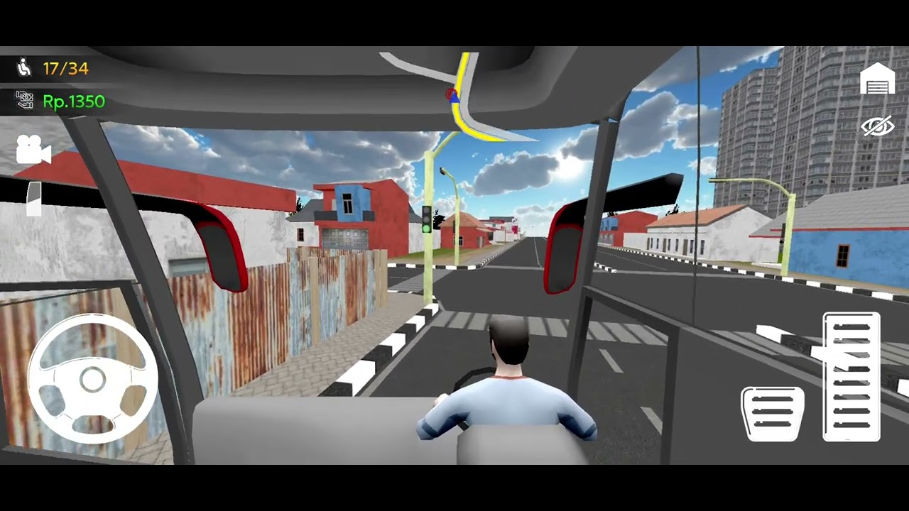 A day of a bus driver || ES bus Simulator || Part 1 - YouTube