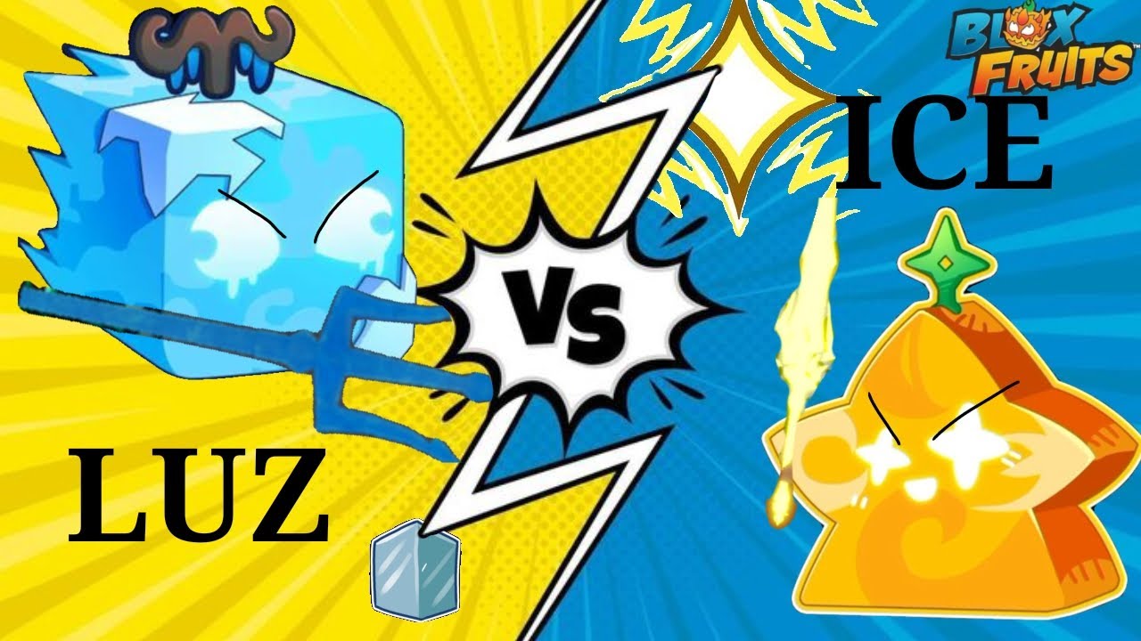 Fruta luz vs ice ¿Cual es mejor? | PvP blox fruits - YouTube