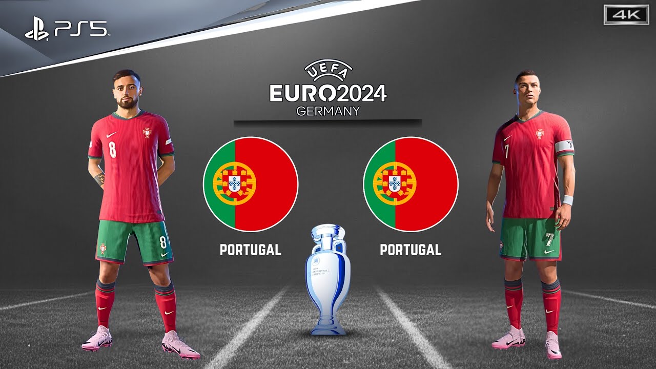 FC 24 - Portugal vs Portugal | UEFA Euro Final | Ronaldo vs João Félix ...