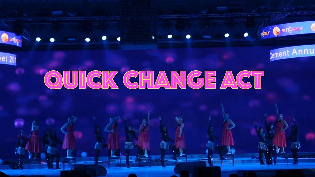 Amazing Quick Change Act Live Performance by Zenith Dance Troupe Delhi ...