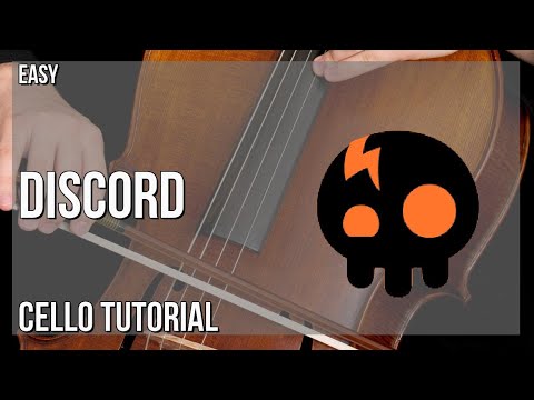 How to play Discord by The Living Tombstone on Cello (Tutorial) - YouTube
