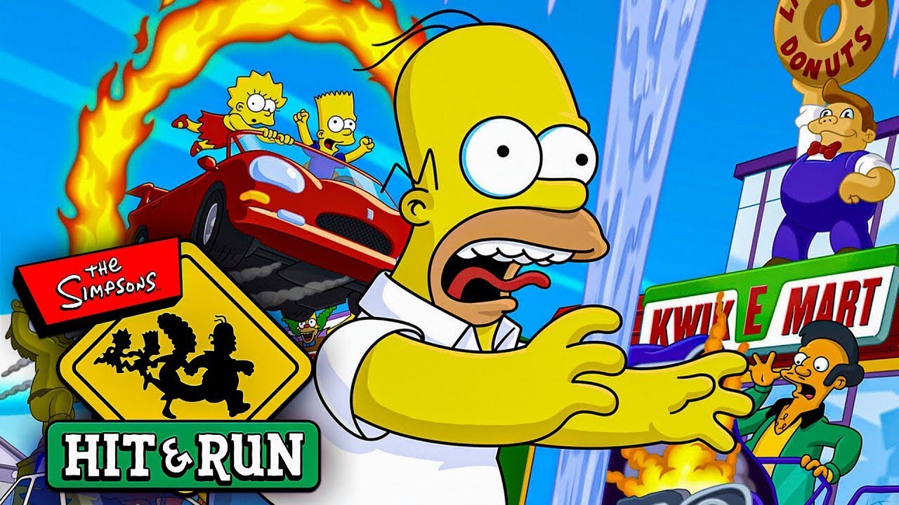 THE SIMPSON HIT AND RUN | PC | HACIENDO EL 100% - VAMOS CON MARGE POR ...