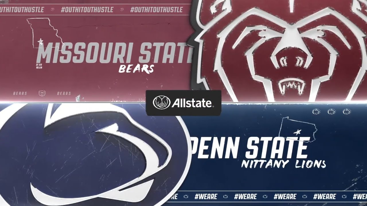 Penn State Nittany Lions vs Missouri State Bears - NCAA 26 Simulation ...