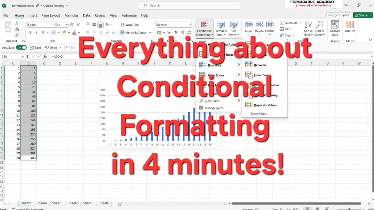 Mastering Conditional Formatting in Excel - YouTube