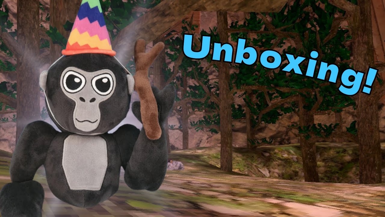 I Got the New Gorilla Tag Plushie! (UNBOXING) - YouTube