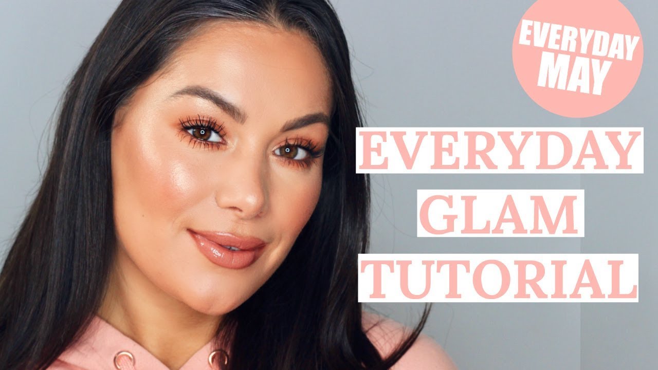 Everyday Glam Makeup Routine Everyday May Beautys Big Sister Youtube