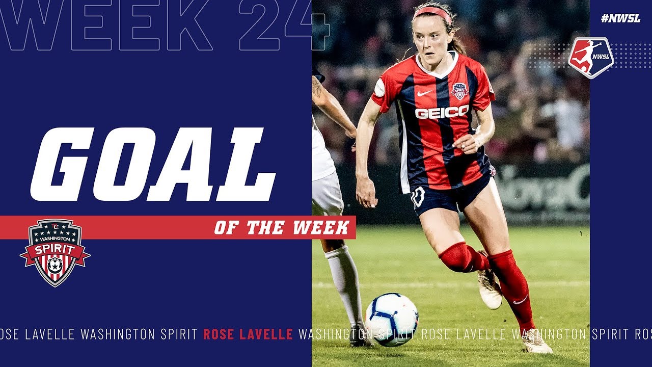 Rose Lavelle, Washington Spirit | Week 24 #NWSL Goal of the Week - YouTube