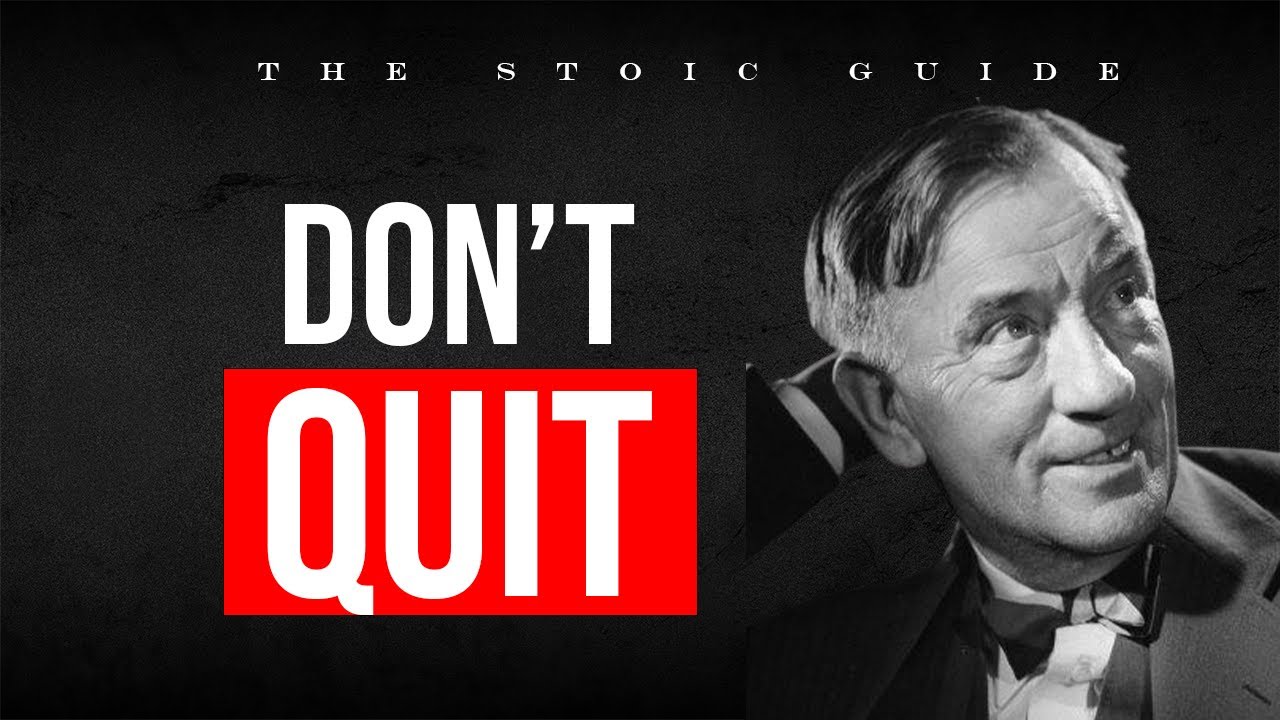 Don't Quit by Edgar A. Guest (Life Changing Poem) - YouTube
