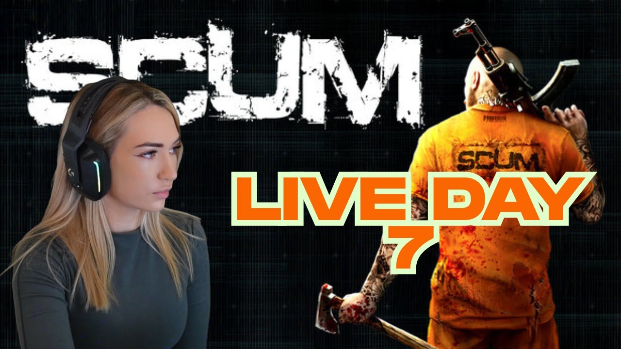 Full Screen - Barefoot, Bleeding & Probably Cursed | SCUM Stream Day 7 - YouTube