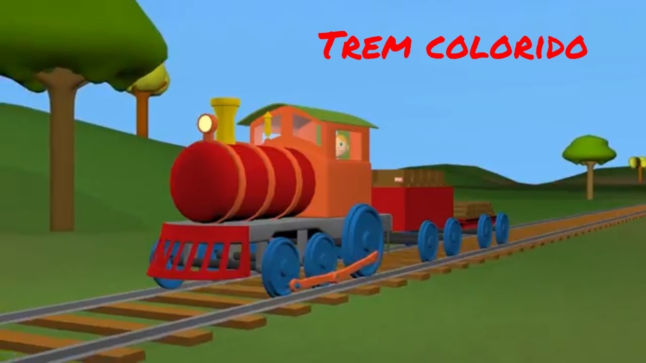 Desenho infantil trem - YouTube