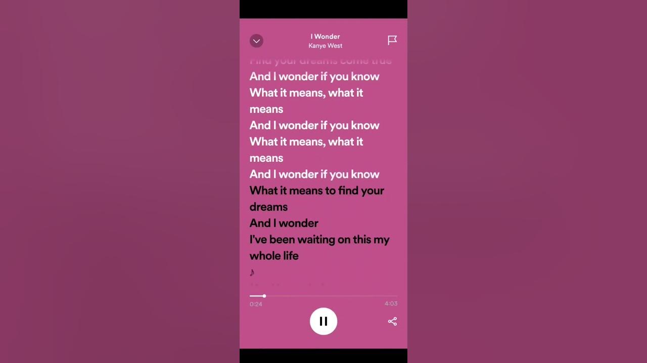 I Wonder Kanye West Youtube