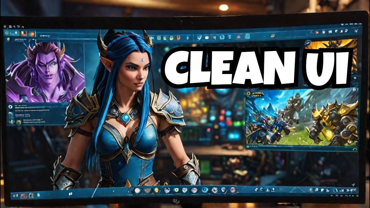 Clean Elvui UI Setup for Free! Dragonflight - YouTube