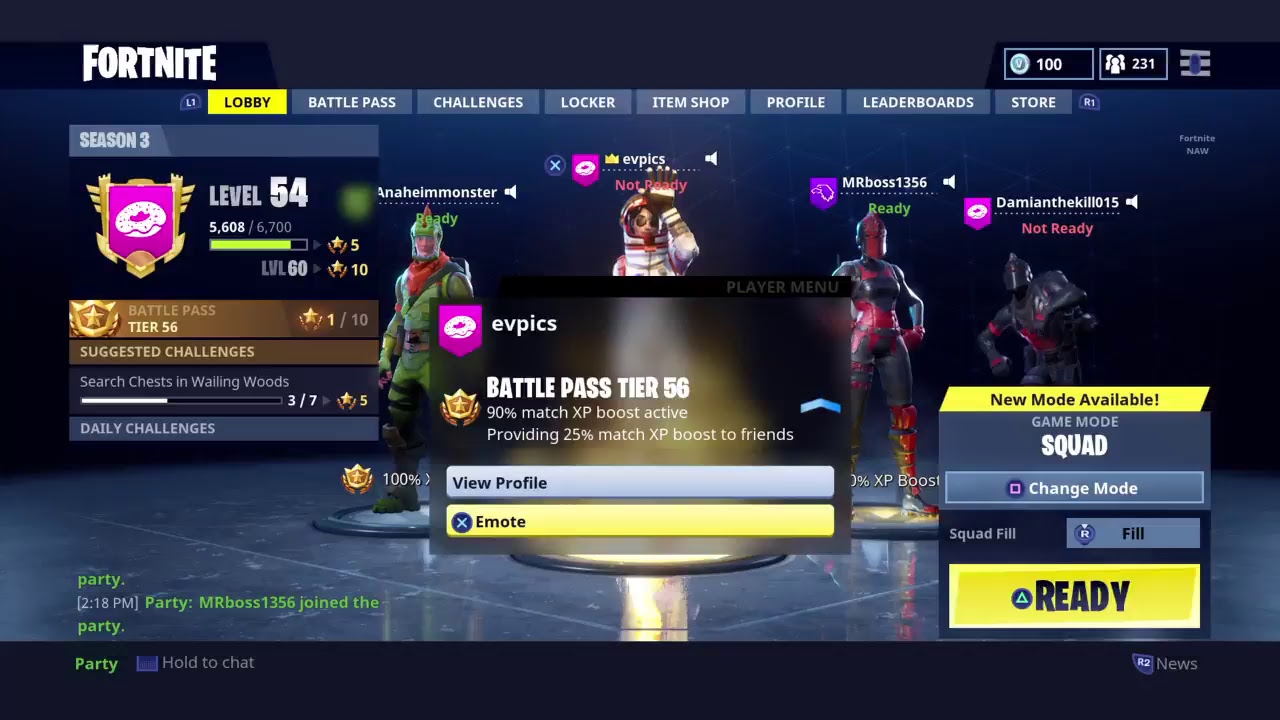 GG hitting level 50 FORTNITE - YouTube