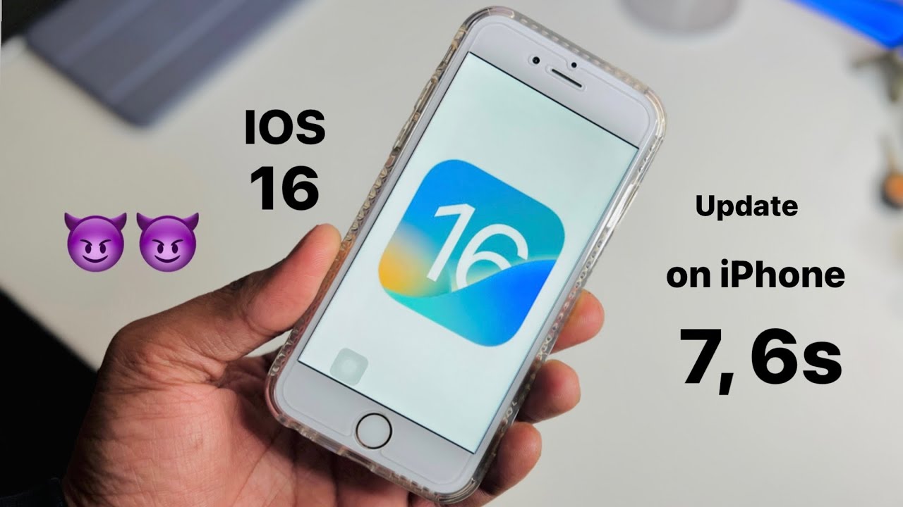 IOS 16 update on iPhone 7 || How to update iPhone 7 on ios 16 - YouTube