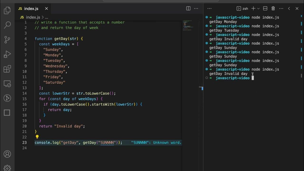 alternative of switch statement(JS tips) #javascript - YouTube