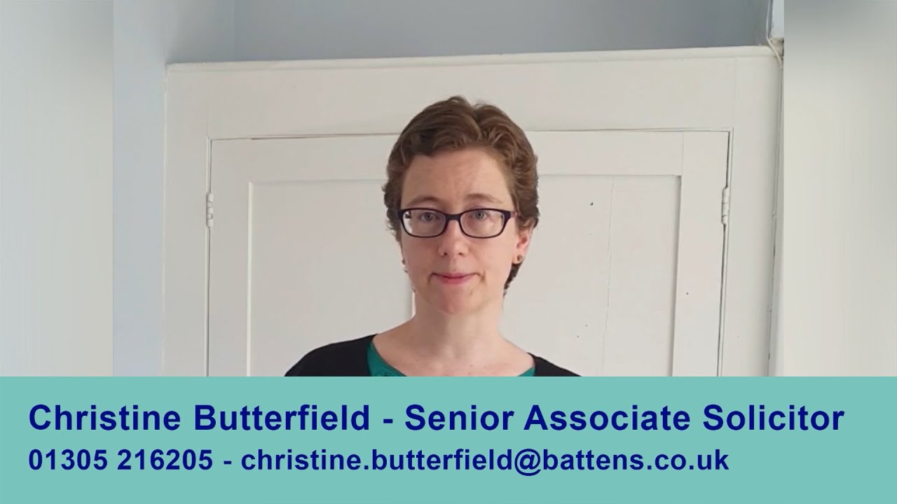 Christine Butterfield on making or amending a Will during the ...