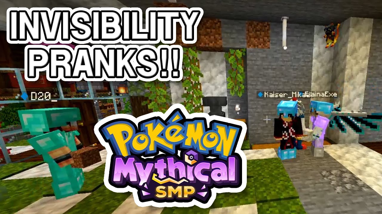 RETURN of the INVISIBILITY PRANK! | EP 22 Cobblemon SMP - Minecraft ...