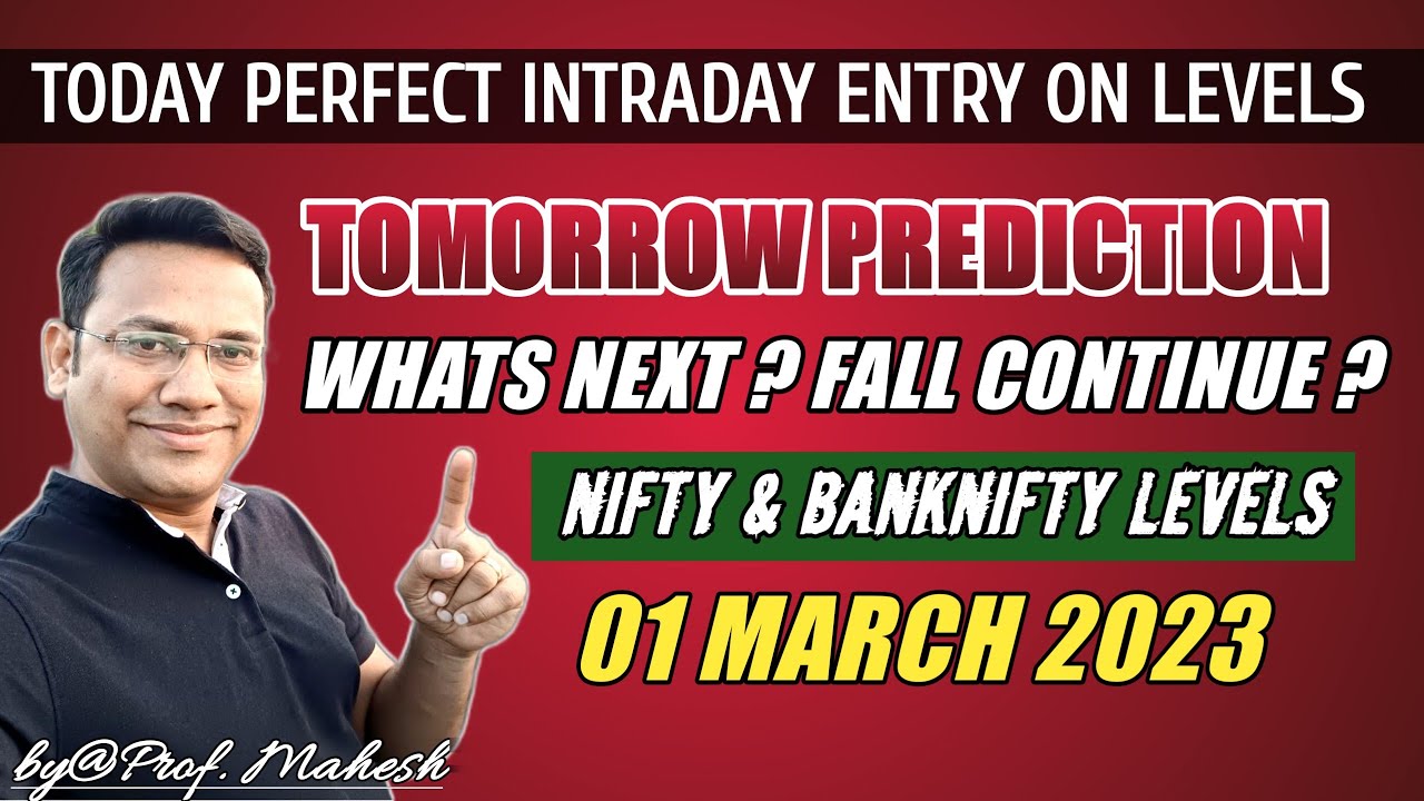 Nifty Prediction and Bank Nifty Analysis for tomorrow | 01 March 2023 ...