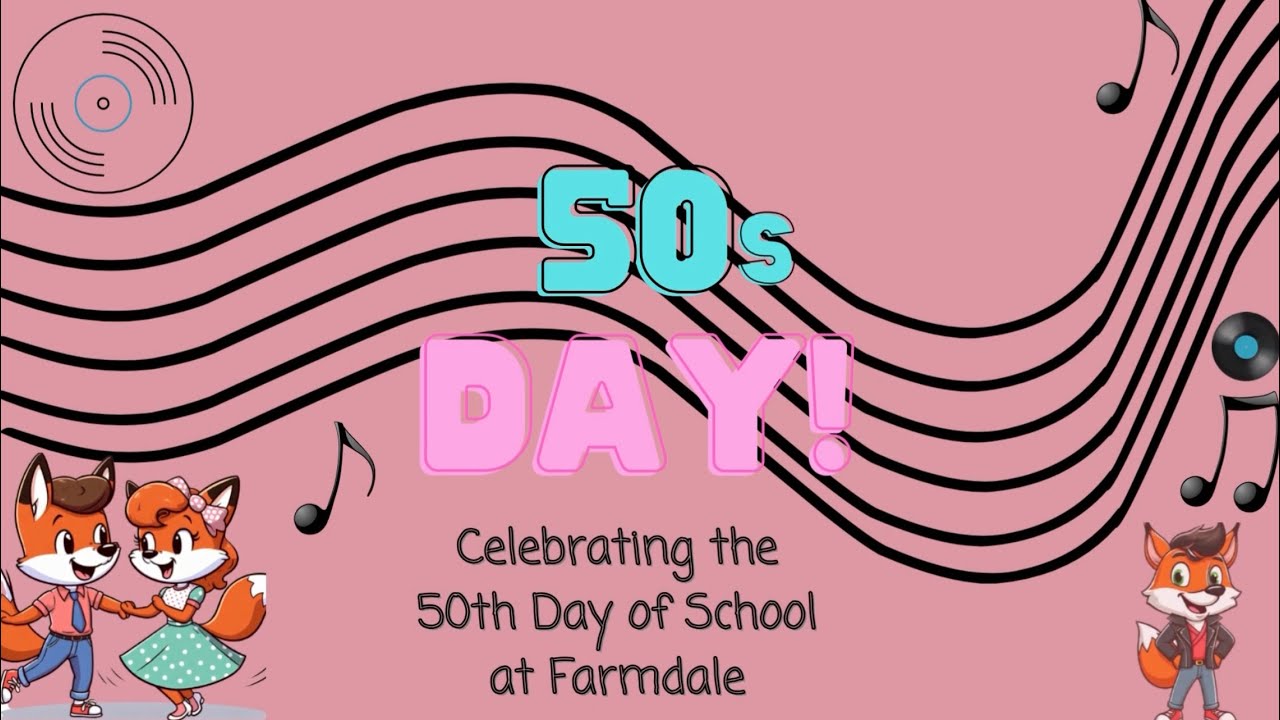 Celebrating the 50th Day of School! - YouTube