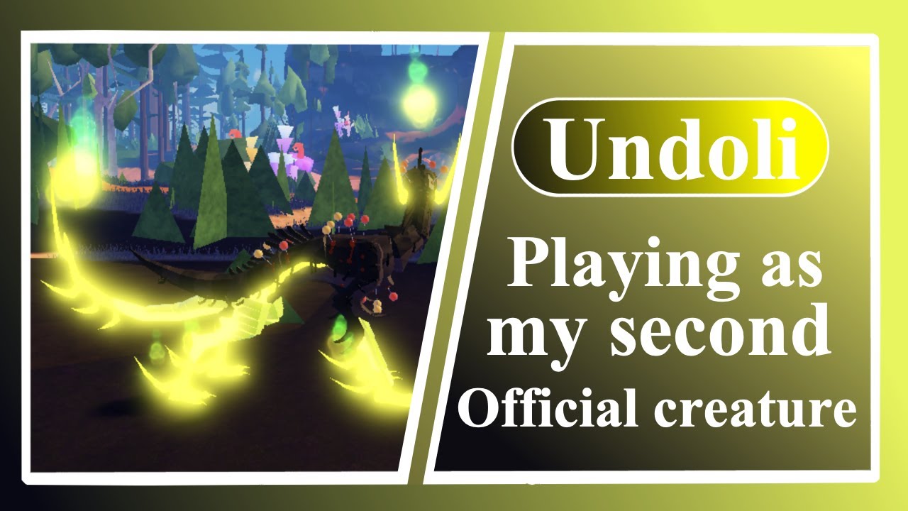Playing as my second official modeling (Undoli) for Creatures of ...
