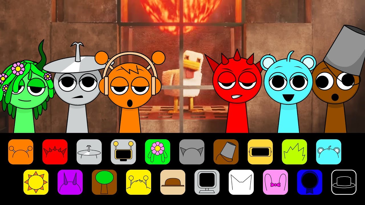 Incredibox Sprunki - Lava Chicken Chords - Chordify