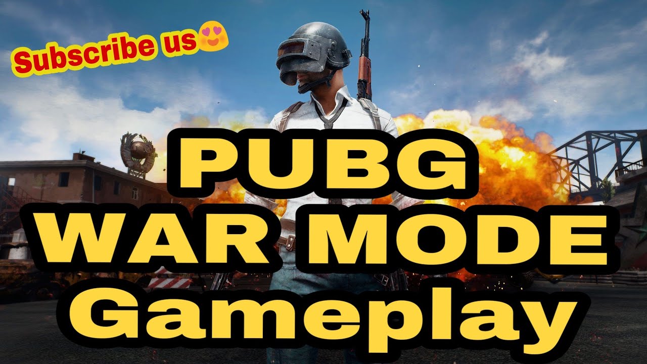 Pubg mobile war mode gameplay/intense trail - YouTube