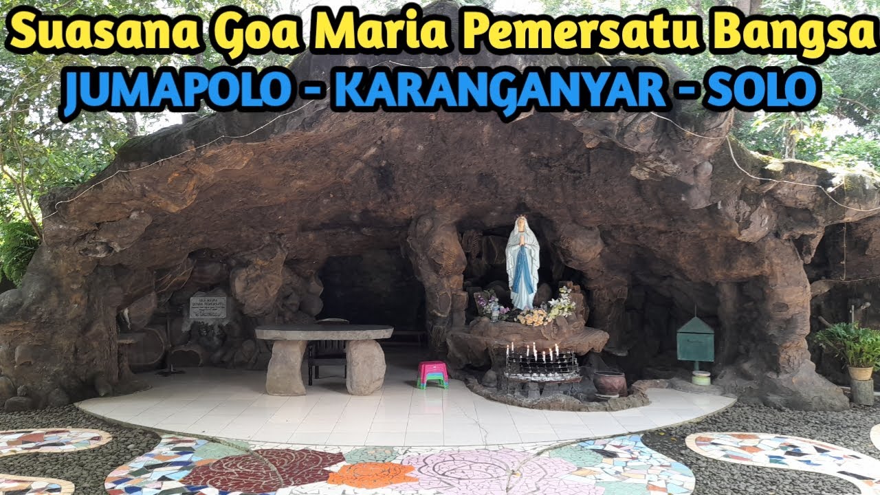 Suasana Terkini Goa Maria Pemersatu Bangsa | Jumapolo - Karanganyar ...