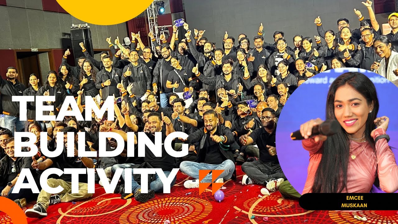 Team Building Activities with Emcee Muskaan | Anchor | Emcee ...