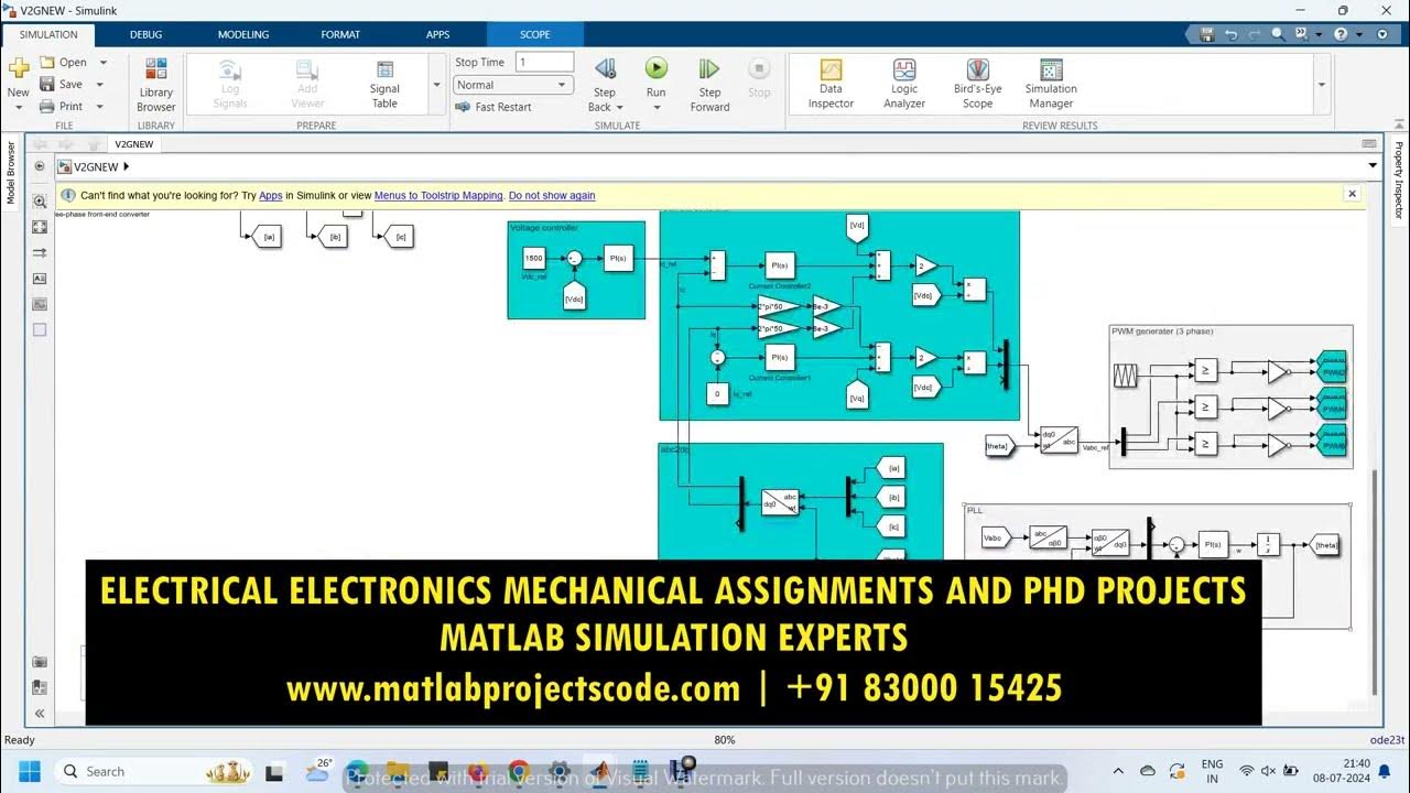 V2G VEHICLE TO GRID SIMULATION EV CHARGE AND DISCHARGE IN MICROGRID ...