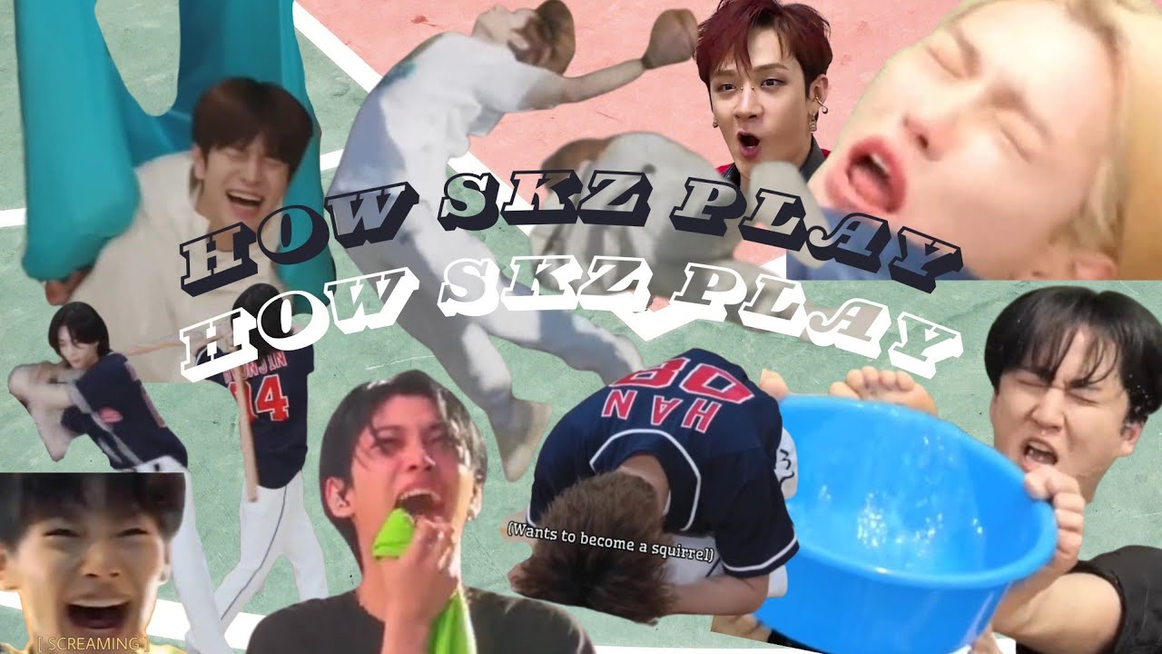 SKZ being bad in games for 12 min (full of frustration, pain, & broken ...