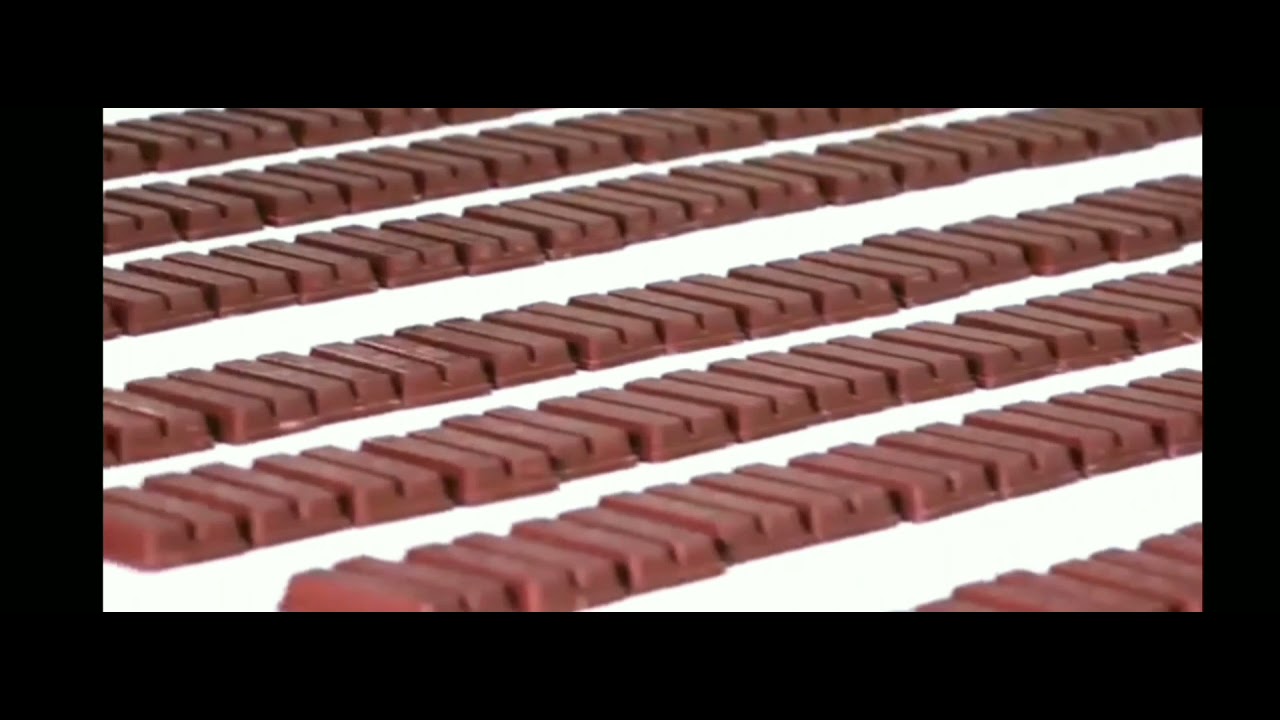 Inside the kit kat factory. - YouTube