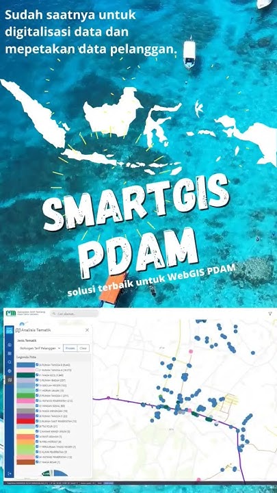 SmartGIS PDAM #gis #pdam - YouTube