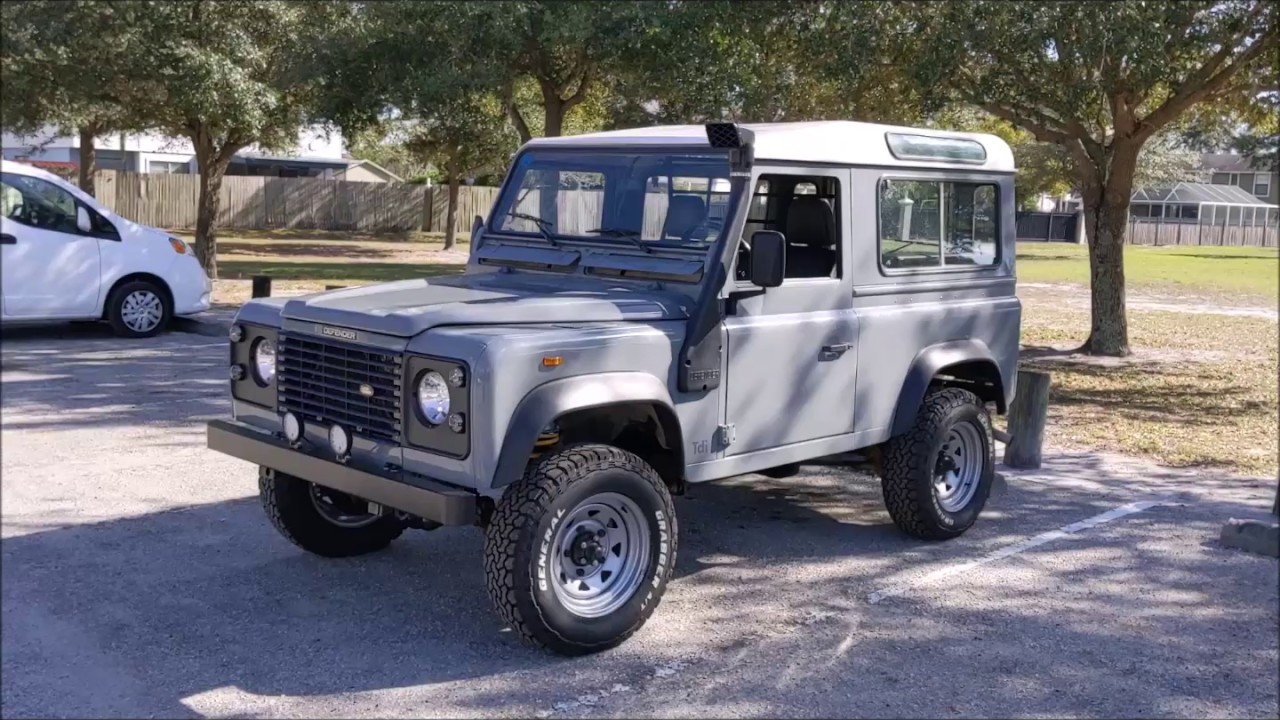 1993 Defender 200 Tdi test drive - YouTube