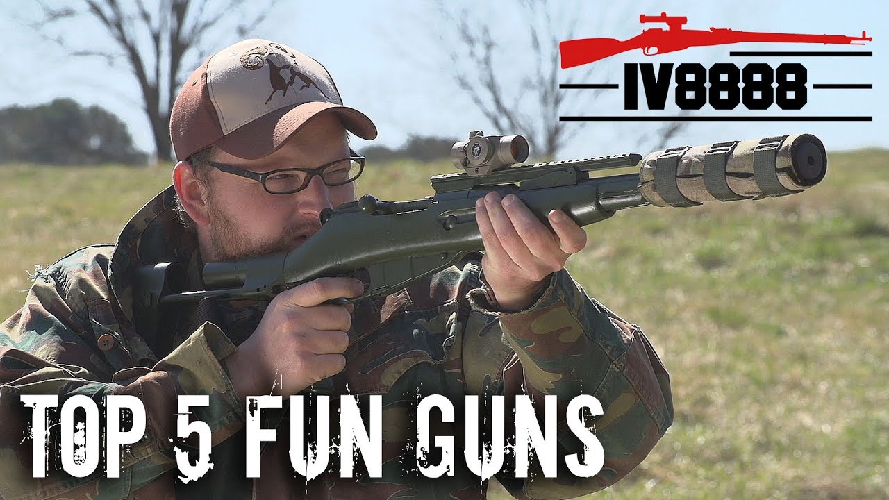 Top 5 Fun Guns Just Because - YouTube