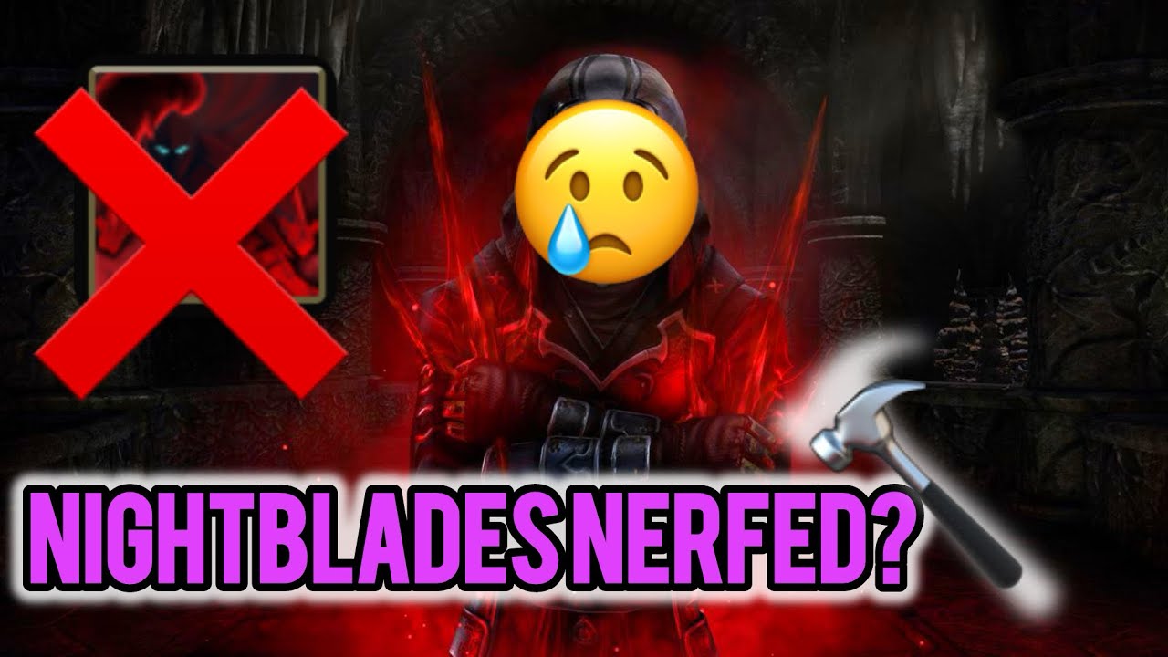 ESO GANKING GONE? Nightblade Nerf Update 44💥 - YouTube