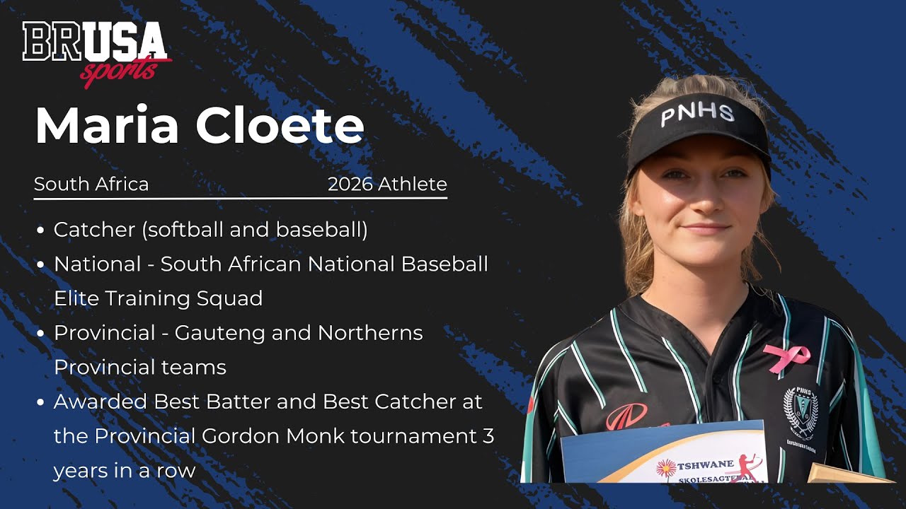 Maria (Mia) Cloete Softball Recruitment Highlight Reel | Spring 2026 ...