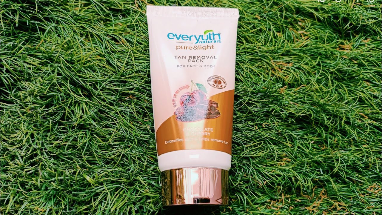 Everyuth Tan Removal Face Mask For Men and Women @PallaviBhasarkar # ...