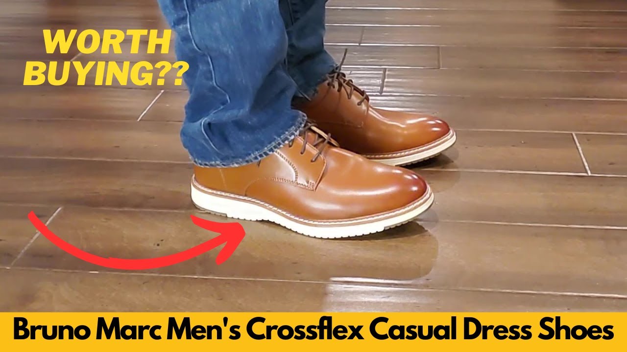 Worth It? Bruno Marc Men's Crossflex Casual Dress Shoes Business Formal ...