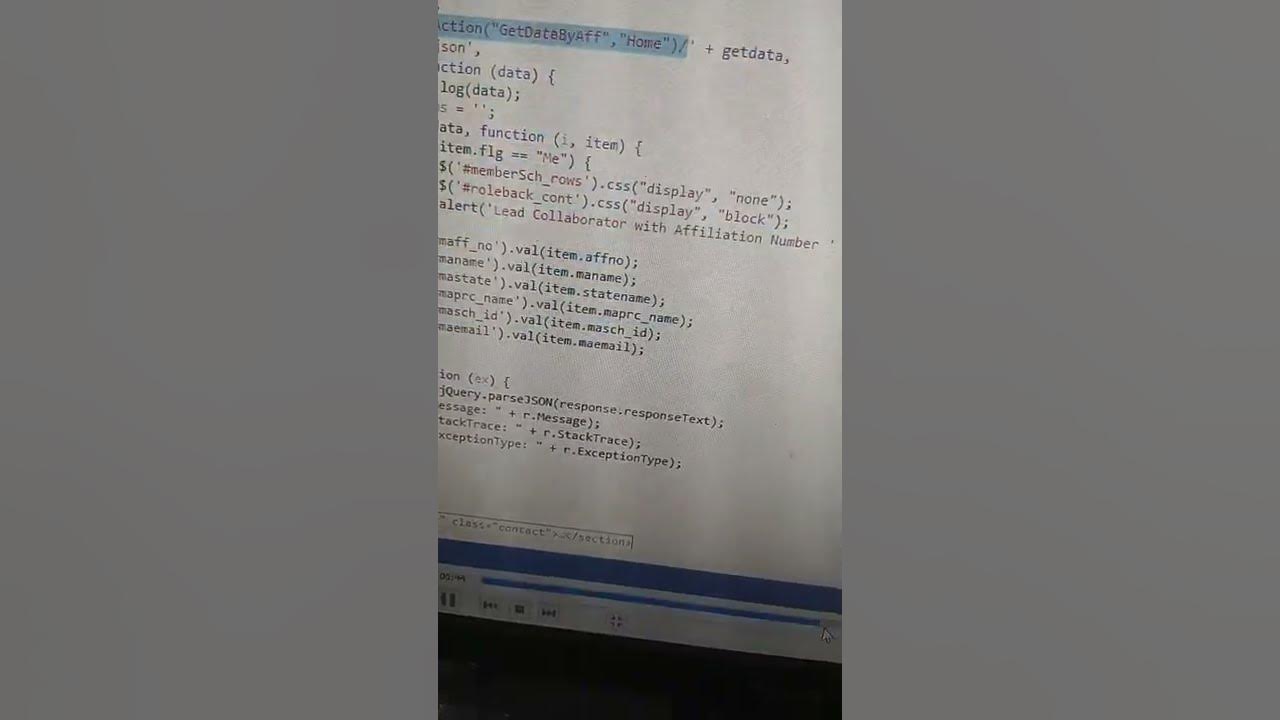 how to solve ajax error in .Net MVC - YouTube