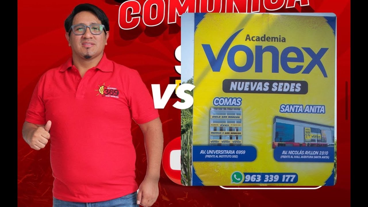🔴JIMITO habla de VONEX #admisionsanmarcos #savia #vonex #grupociencias ...