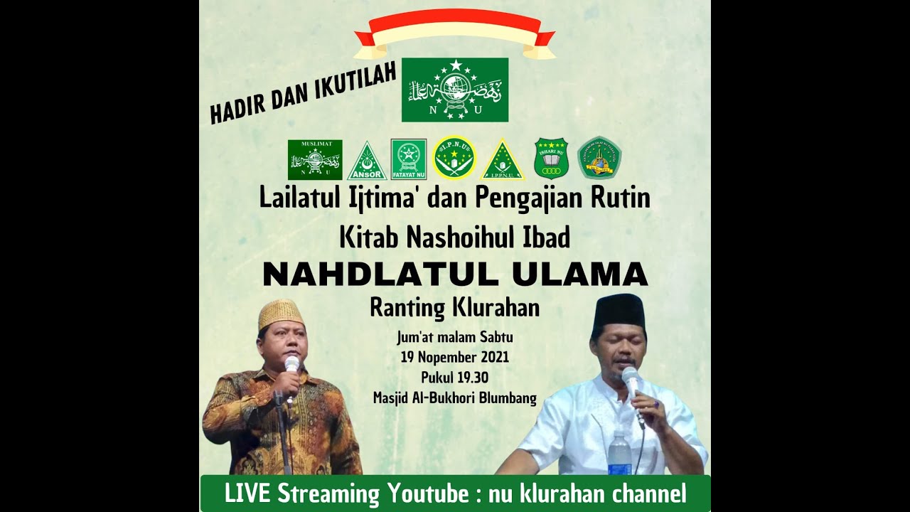 Kyai Burhanudin Khirom (Syuriyah NU Klurahan) | Berlomba - Lombalah ...