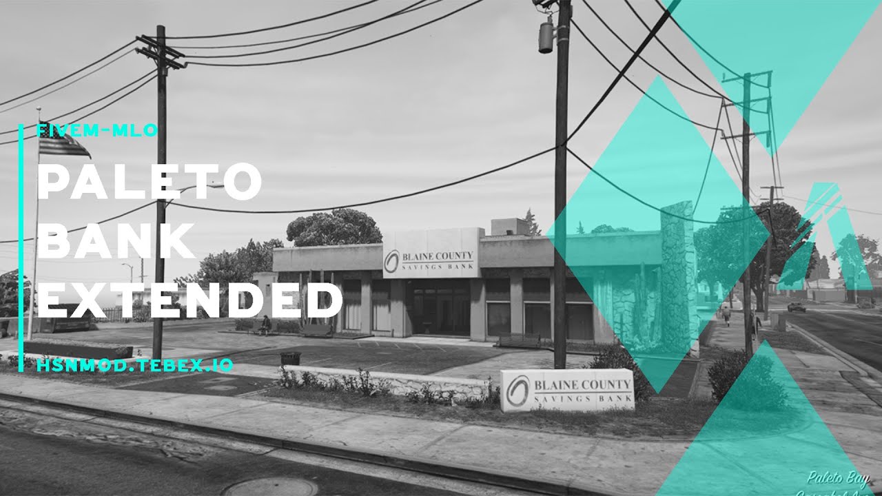 GTA V MLO - Paleto Bank Extended FiveM - YouTube