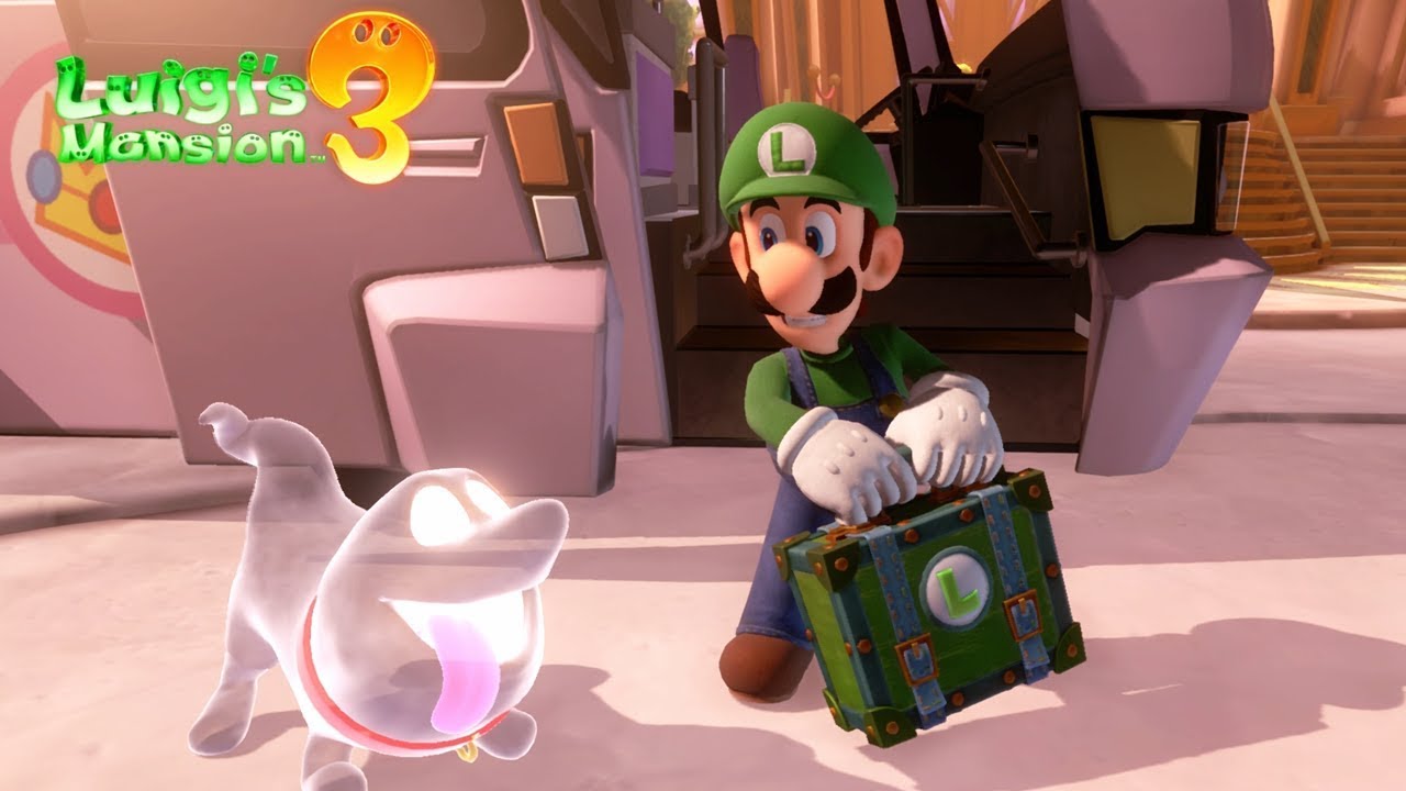 Luigi's Mansion 3 EXCLUSIVE Gameplay - Nintendo Switch - YouTube