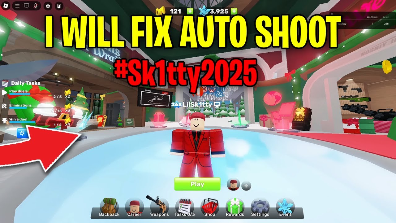 AS RIVALS 1st PRESIDENT WE WILL FIX AUTO SHOOT/AUTO ASSIST #Sk1tty2025 ...