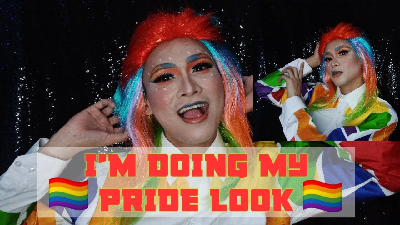 MAKEUP TUTORIAL - I'M DOING MY PRIDE LOOK LGBT! - YouTube