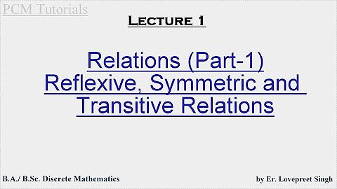 B.A./ B.Sc./BCA Discrete Mathematics - YouTube