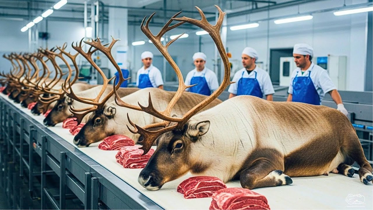 How Millions of Reindeer Are Farmed & Processed For Meat – Inside ...