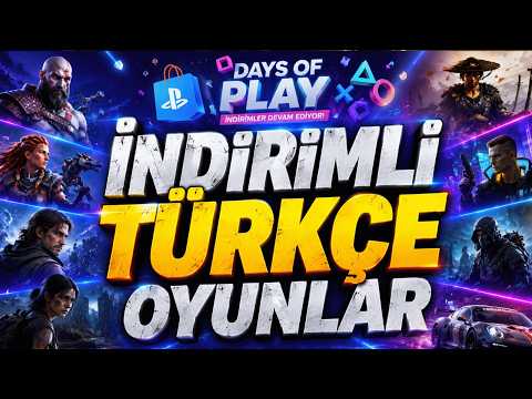 Days of Play'de Türkçe Oyun Fırsatları! PS Store'da Kaçırılmayacak İndirimler